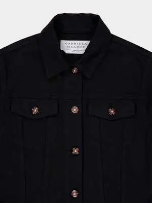 Gabriela Hearst Adira Denim Jacket - Black