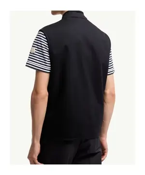 Moncler Catoctin Logo Patch Gilet - Midnight Blue