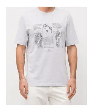Brunello Cucinelli Print T-shirt