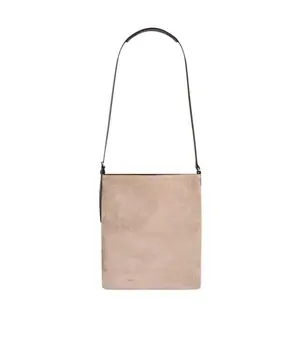 Dries Van Noten Suede Tote Bag - Taupe