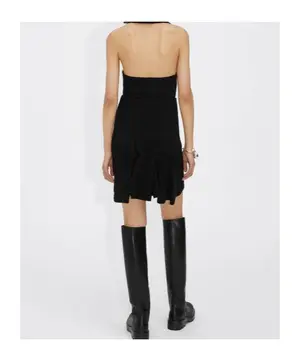 Bottega Veneta Ribbed Knit Tassel Embellished Top