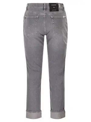 7 For All Mankind Relaxed Skinny Boyfriend Jeans