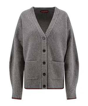 Gucci V-neck Oversized Cardigan