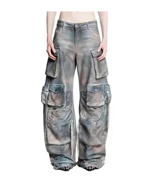 Attico Cargo Pocket Jeans