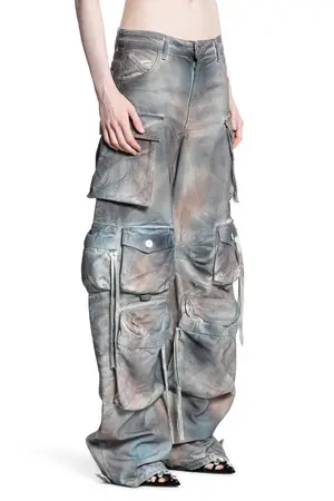 Attico Cargo Pocket Jeans