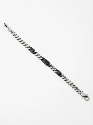 Gucci Interlocking G Chain Bracelet - Gray