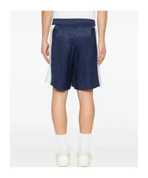 Amiri Ma Quad Panel Jacquard Shorts - Blue