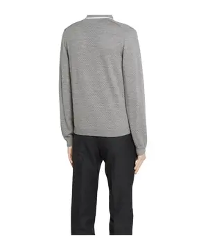 Gucci Perforated Polo Shirt