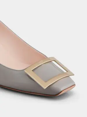 ROGER VIVIER Trompette Buckled Pumps - Gray