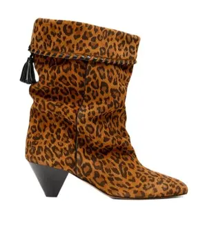 Isabel Marant Étoile Dalby Boots - Leopard