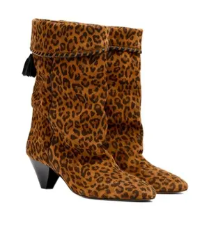 Isabel Marant Étoile Dalby Boots - Leopard