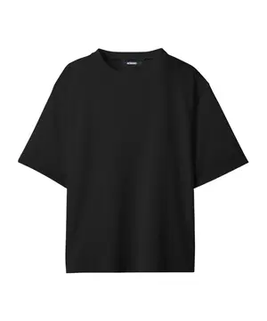 Jacquemus The Rond Carré Short-sleeved T-shirt - Black