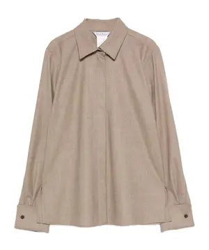 Max Mara Tebaide Long-sleeved Shirt - No