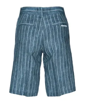 ERMANNO FIRENZE Pinstriped Bermuda Shorts