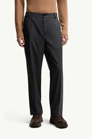 Moncler Flannel Tailored Trousers