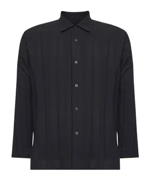 Issey Miyake Long Sleeve Shirt - Black