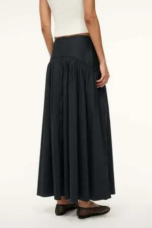 Staud Procida Gathered Maxi Skirt