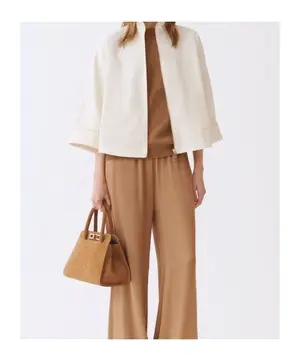 Fabiana Filippi High-neck Zip-up Jacket