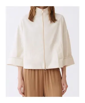 Fabiana Filippi High-neck Zip-up Jacket