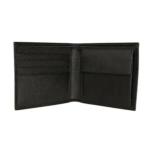 Prada Triangle-logo Bi-fold Wallet