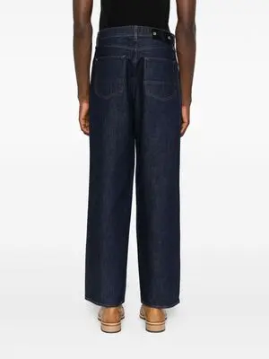 Stone Island Logo Patch Jeans