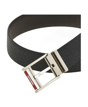FERRAGAMO Pin Buckle Belt - Black