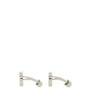 FERRAGAMO Gancini Cufflinks - Silver/red