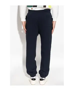 JIL SANDER Drawstring Cuffed Joggers - Navy