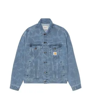 Carhartt Work In Progress Duck Helston Jacket - Blue