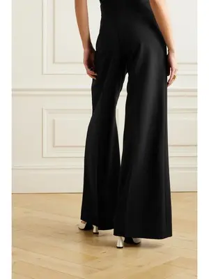 Carolina Herrera Wool Blend Wide-leg Trousers
