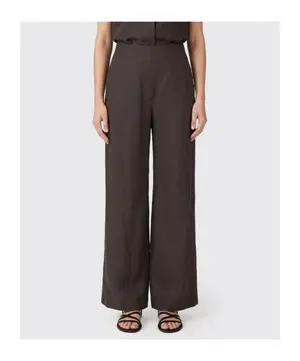 Harris Wharf London Flared Wide-leg Trousers