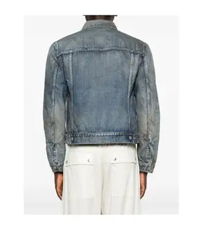 Rick Owens Denim Jacket - Gray