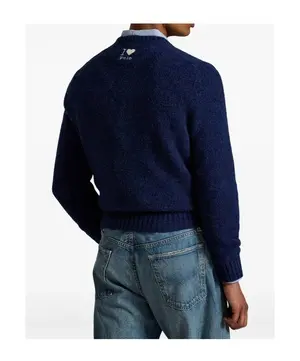 Polo Ralph Lauren Ralph" Logo Crewneck Sweater