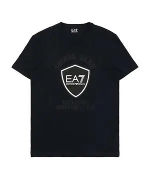 EA7 Round-necked Logo T-shirt