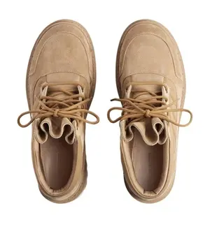 Balenciaga Combat Strike Lace-up Boots - Sand-colored
