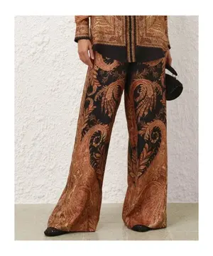 Zimmermann Hypnotic Wide Leg Track Trousers