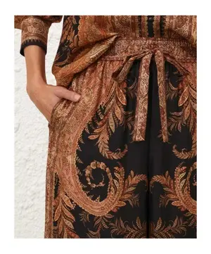 Zimmermann Hypnotic Wide Leg Track Trousers