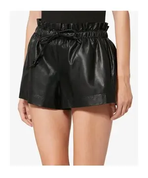 Isabel Marant Étoile Naline Leather Shorts