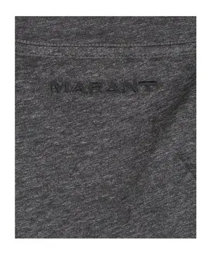 Isabel Marant Étoile Zelna Draped Crewneck T-shirt