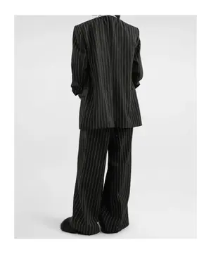 Dolce & Gabbana Pinstriped Oversized Blazer
