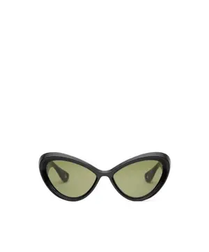 JEAN PAUL GAULTIER Acetate Cat-eye Sunglasses - Black