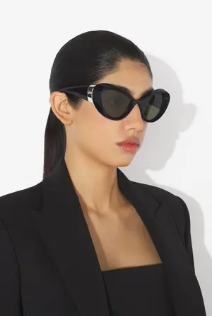 JEAN PAUL GAULTIER Acetate Cat-eye Sunglasses