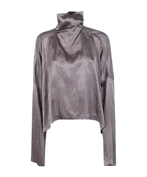 Rick Owens High Neck Blouses