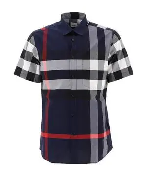 Burberry Checked Shortsleeved Shirt