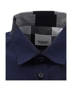 Burberry Checked Shortsleeved Shirt