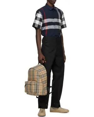 Burberry Checked Shortsleeved Shirt