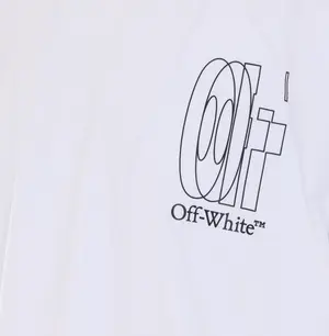 Off-White Double Arrow Logo T-shirt - White