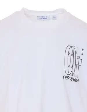 Off-White Double Arrow Logo T-shirt - White
