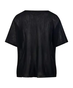 ROBERTO COLLINA Sheer Fine-knit T-shirt