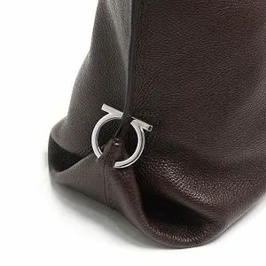 FERRAGAMO Logo Detail Top Handle Bag